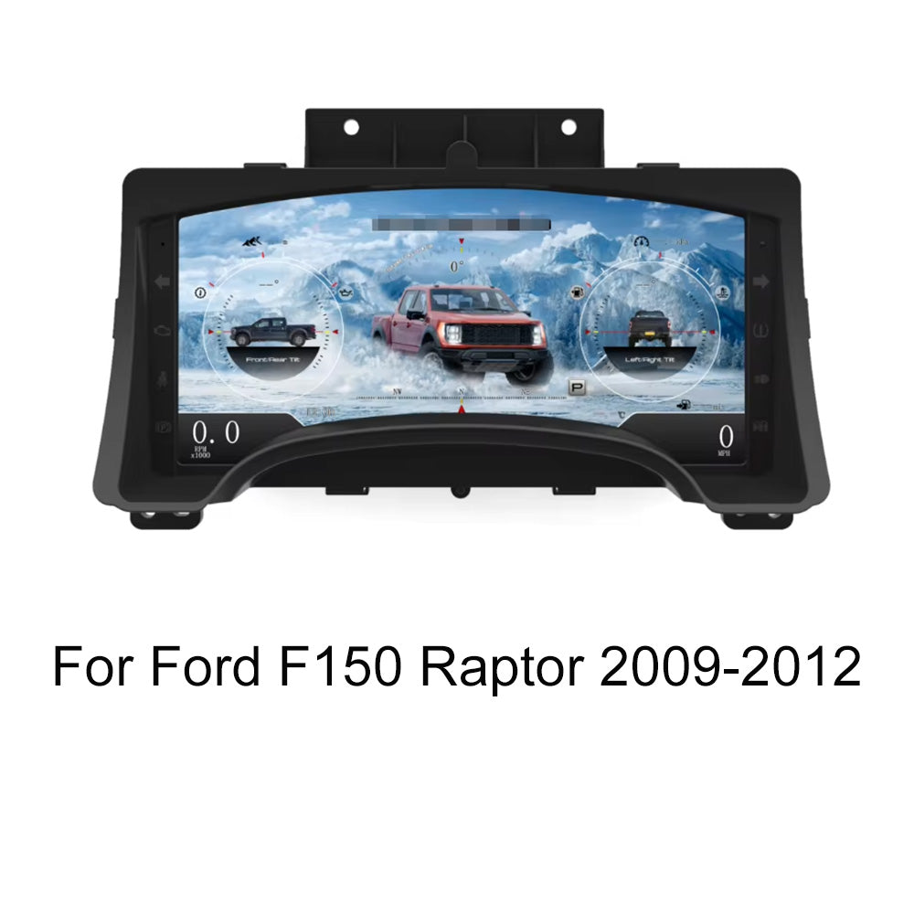13.1 lnch Screen Digital Gauge Cluster Virtual Cockpit Panel For Ford ...