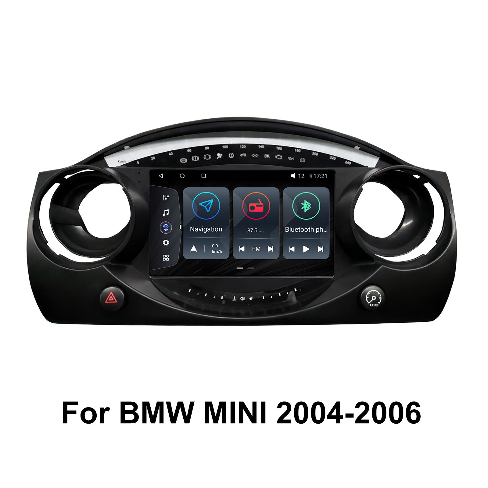 9 inch Car Radio For BMW MINI 2004-2006 Multimedia Player HD Touch Scr ...
