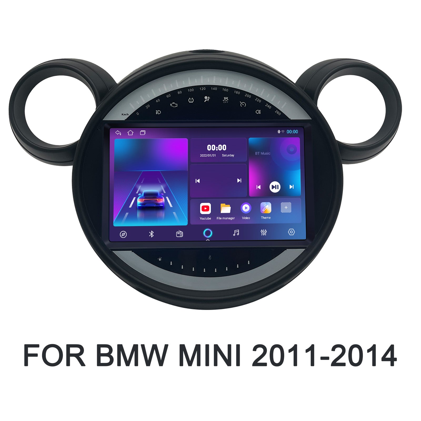 9 inch Android Multimedia Video Player for BMW MINI 2011-2014 GPS Navi ...