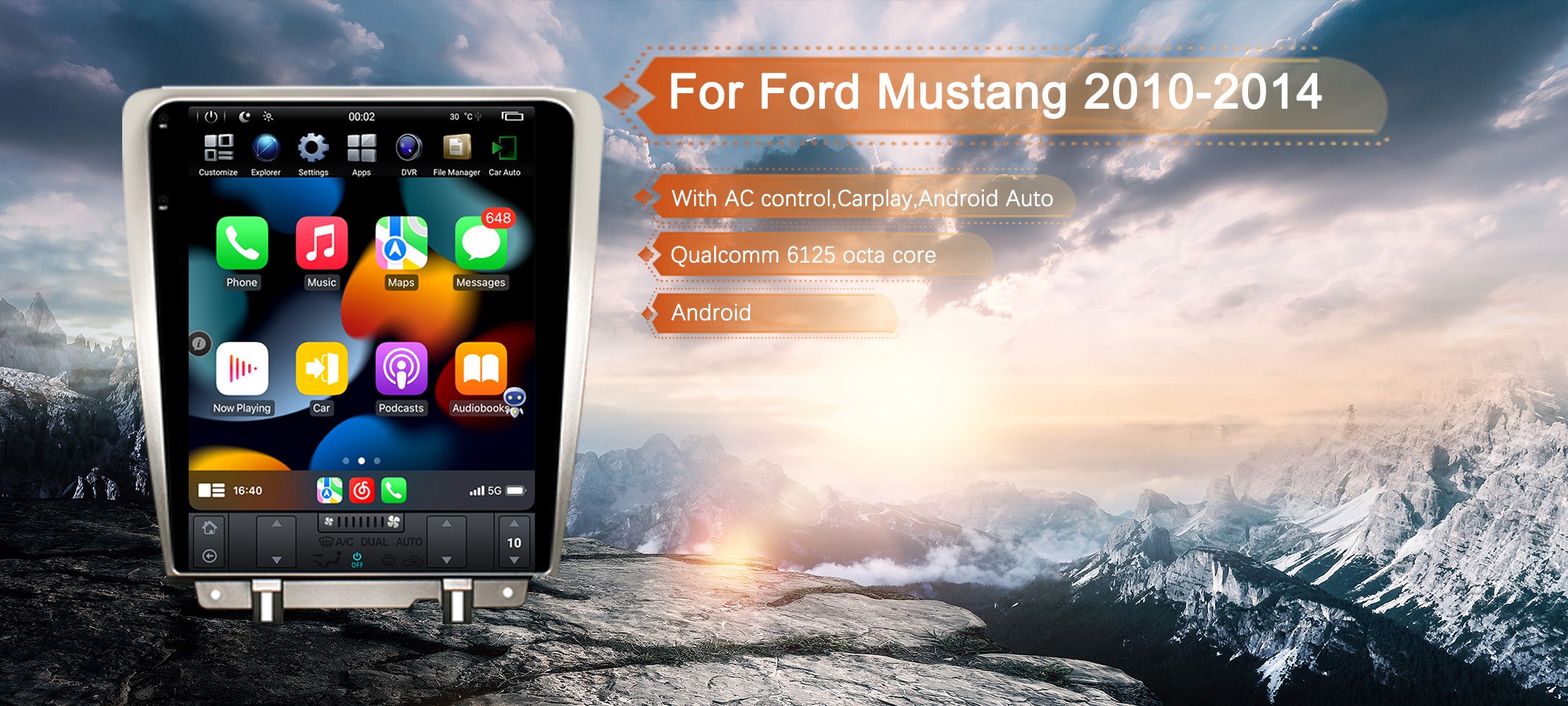 KSPIV Android 11 Tesla Style Vertical Screen Car Multimedia Player for ...