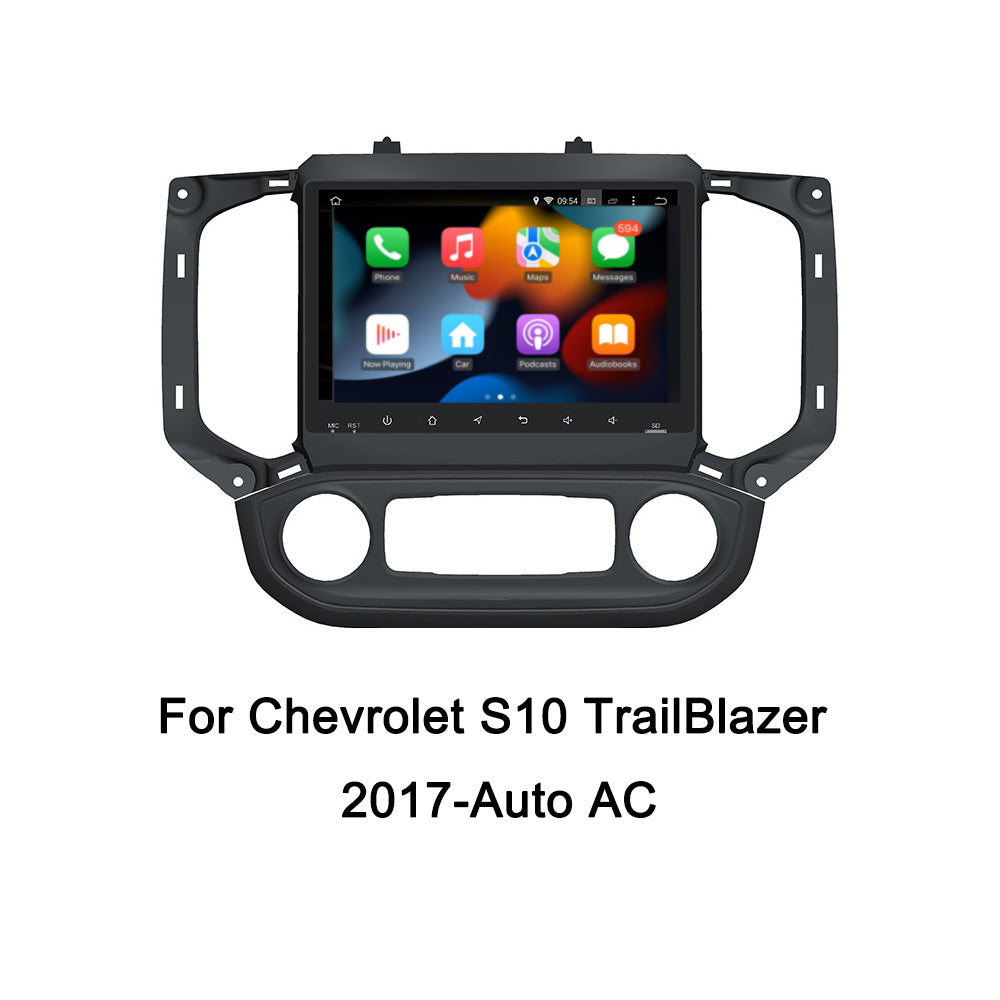 9 Inch Touch Screen Car Radio For Chevrolet S10 TrailBlazer 2017- Auto ...