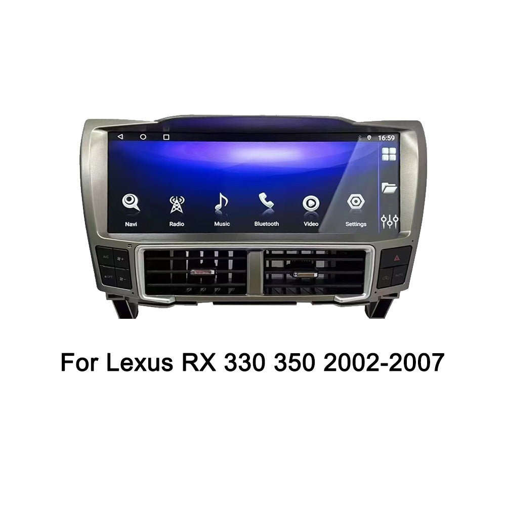 Android 12 Car Radio for Lexus RX330 350 2002-2007 Touch Screen Smart ...