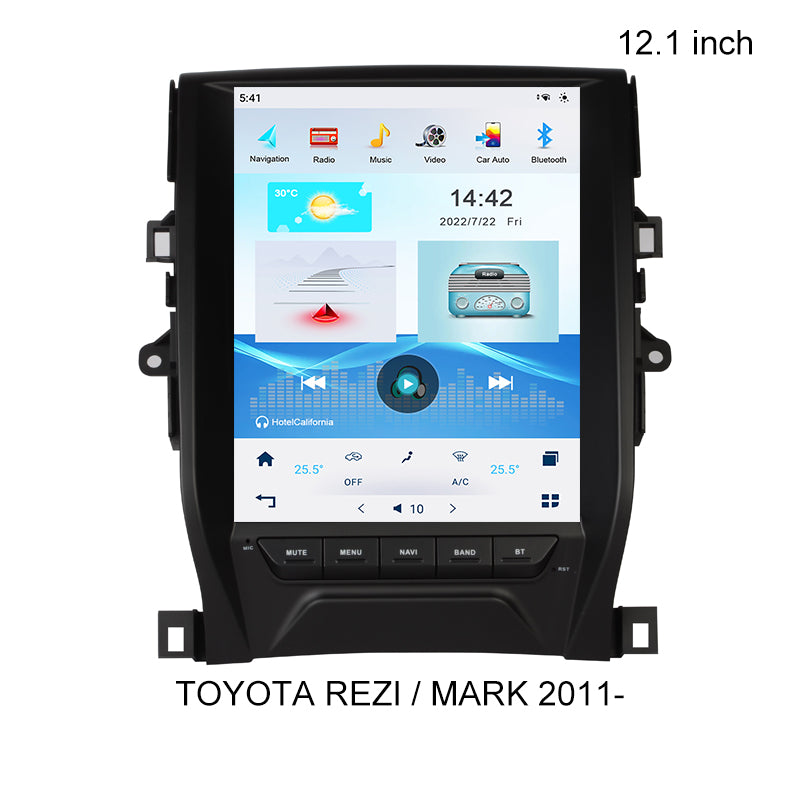 KSPIV 12.1 Inch Android Car Multimedia Radio for TOYOTA REZI / MARK 20 ...