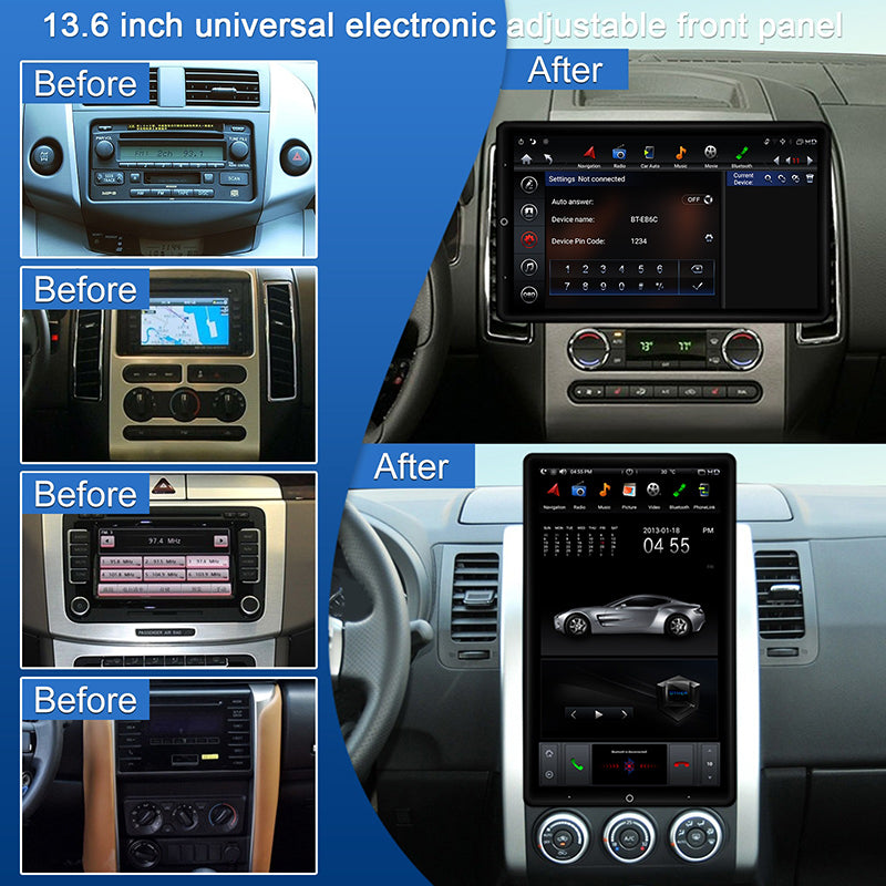 KSPIV | 13.6 inch | Universal Electric Rotation | Touch Screen | Andro ...